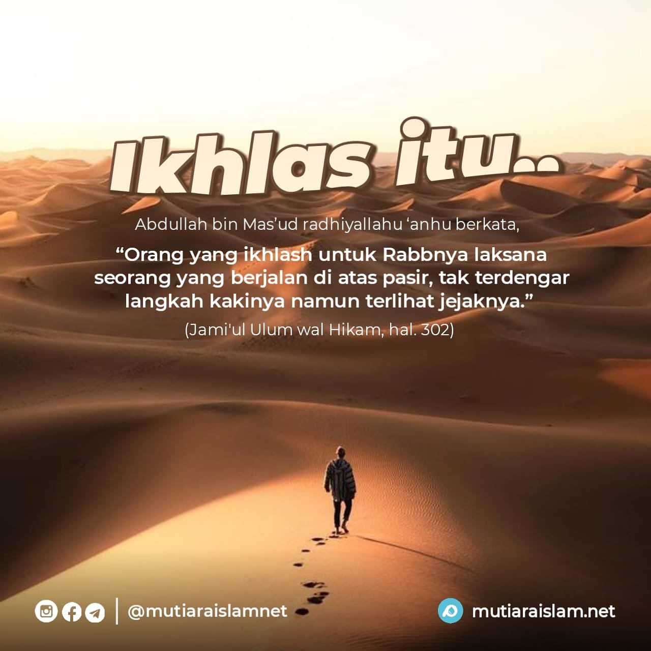 45 Gambar Kata Mutiara Islami, Nasehat Indah Penuh Inspirasi